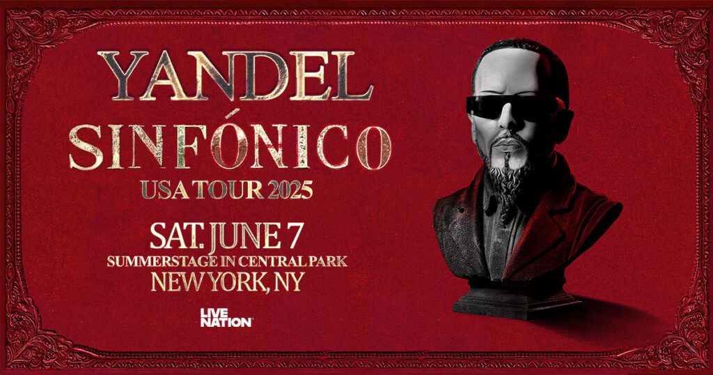 Yandel Sinfónico Tour - City Parks Foundation